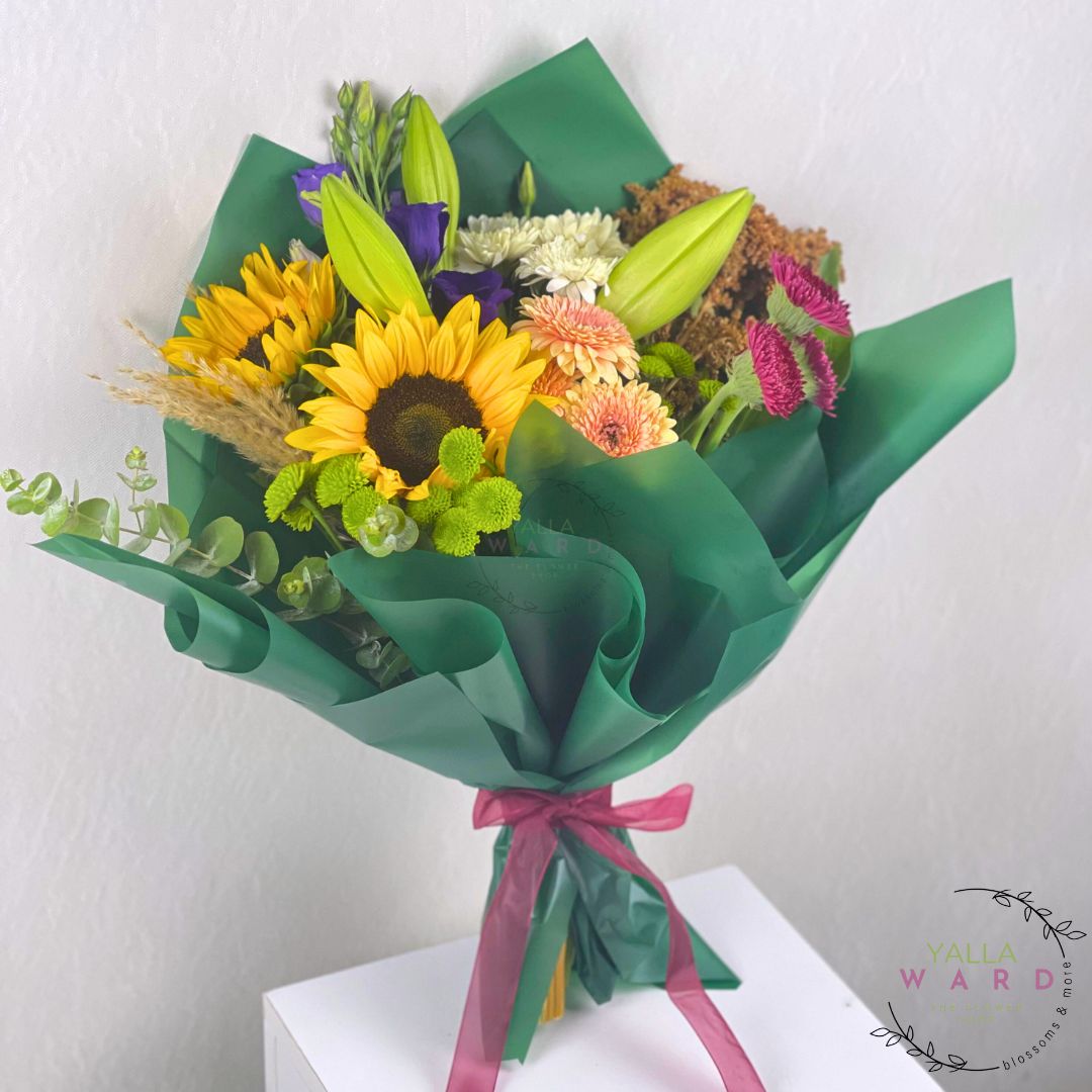 Radiance Bouquet – Colorful & Elegant Flowers Delivered to Amman ...